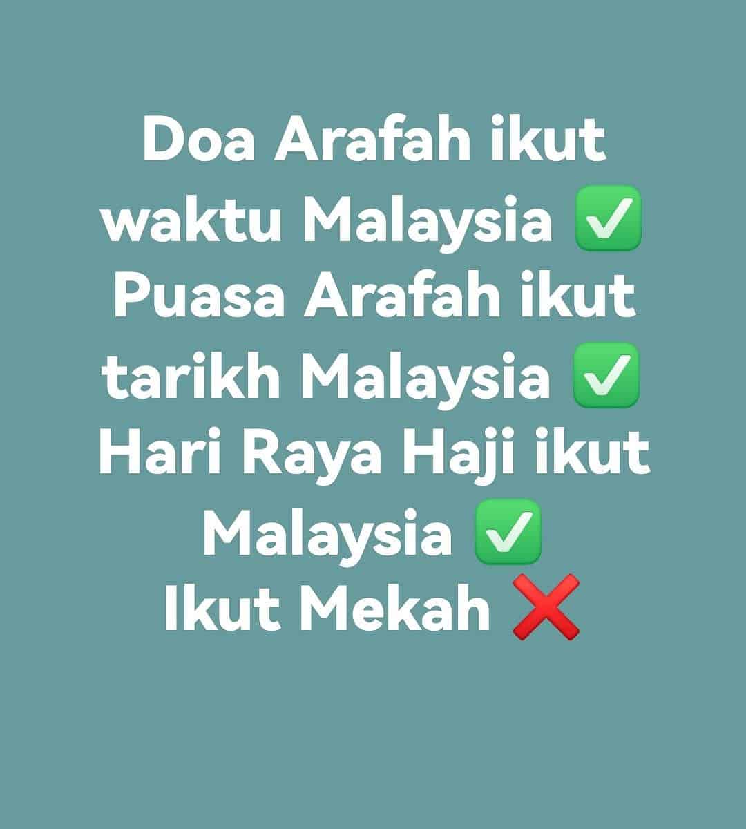 DOA ARAFAH: IKUT WAKTU MEKAH / MALAYSIA? - Ustaz Dr Idris Sulaiman