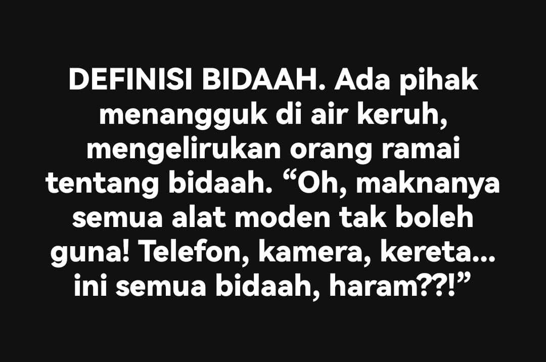 DEFINISI BIDAAH - Ustaz Dr Idris Sulaiman